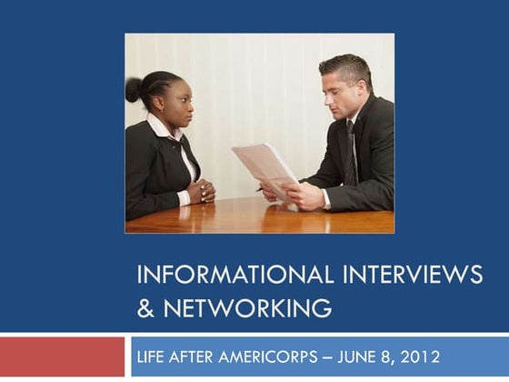 Informational Interview | PDF | Video Production | Content Production