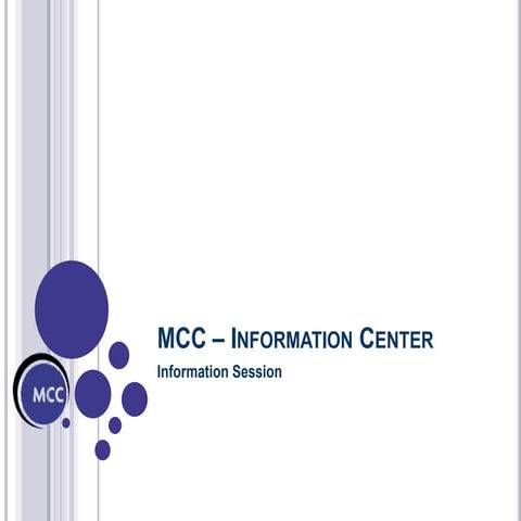 Information Center Introduction | PPT