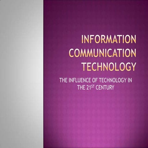 Information and Communication Technology in Education | PDF