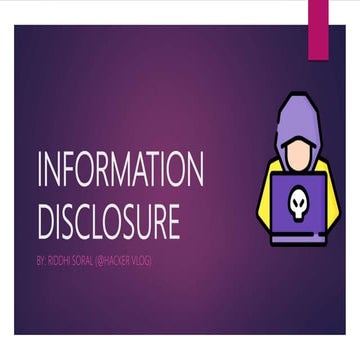 INFORMATION DISCLOSURE.pptx