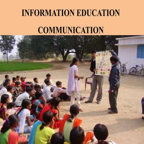 IEC in public health | PPTX