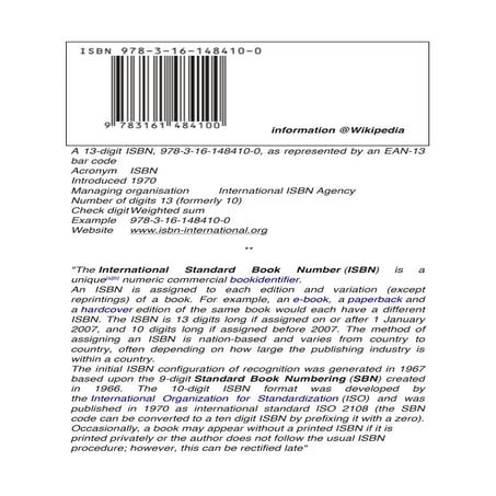 Information ISBN | PDF