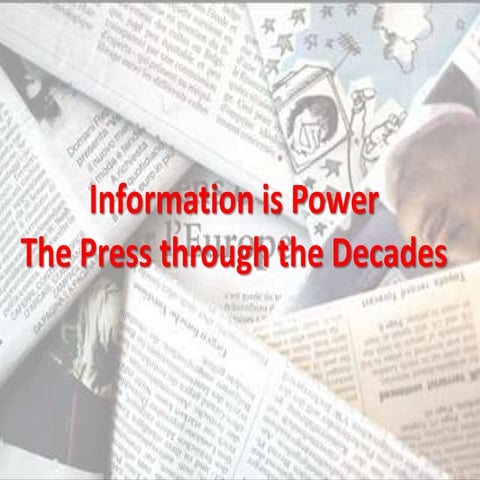 Information is power | PPT