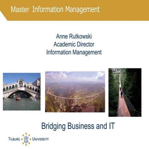 MBA in Information Technology Management | PPT