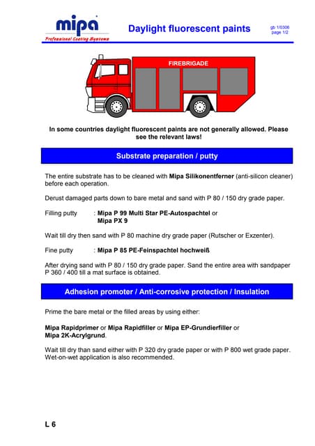 Info Mipa P99 multistar lang | PDF