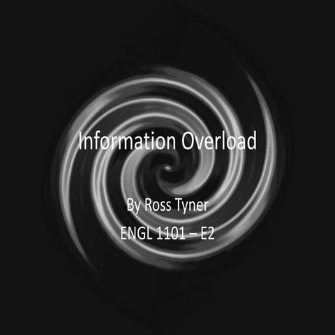 Information Overload | PPTX