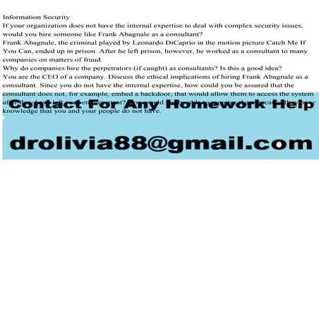 Information SecurityIf your organization does not have the interna.pdf