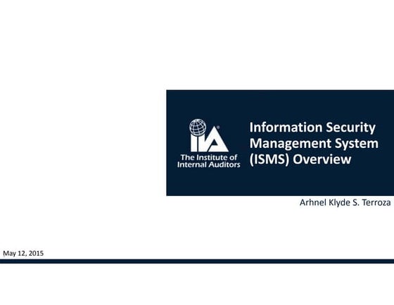 Information security management system | PPTX