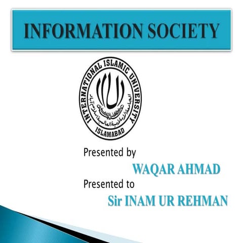 Information Society | PPT