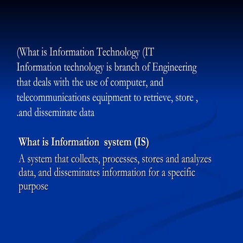 Information system | PPT