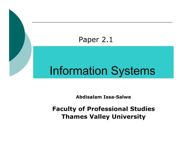 [PDF] Principles of Information Systems | PDF | Internet | Computing