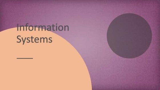 Computer based information system | PPTX | Operating Systems | Computer Software and Applications