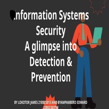 INFORMATION SYSTEM SECURITY SIMPLIFIED FULLY | PPT