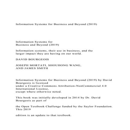 Information Systems for Business and Beyond (2019) .docx