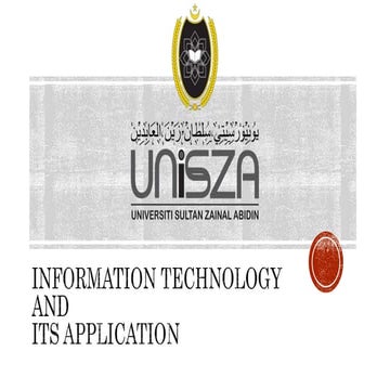 Information technology in communication | PPT