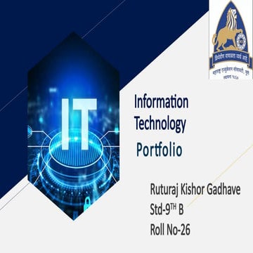 Information Technology Portfolio Examples.pptx