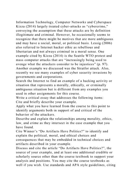 Information System and Enterprise SystemsIdentify the key factors.docx ...