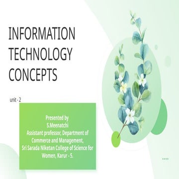INFORMATION TECHNOLOGY CONCEPTS unit -3 .pptx