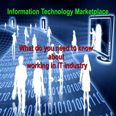 Information technology marketplace | PPT