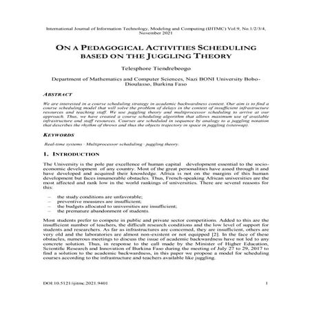Automated University Timetabling | PDF