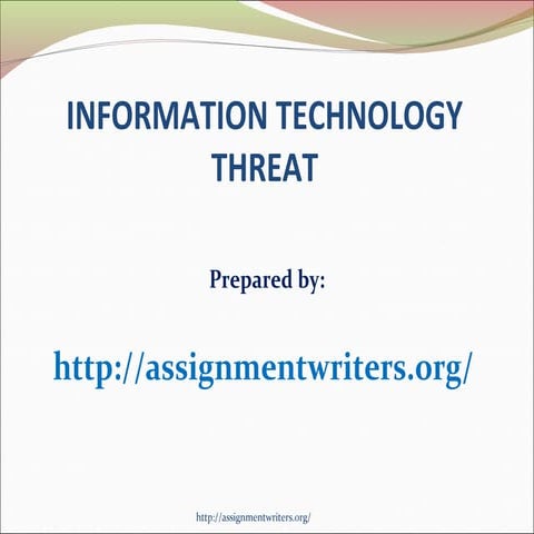 Information Technology Threat | PPT