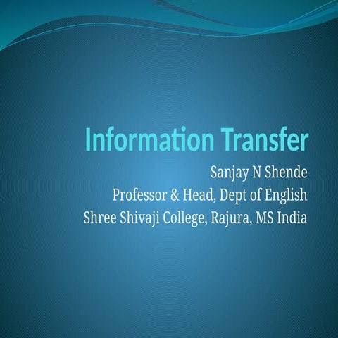 Information transfer-bar chart, graphs.pptx