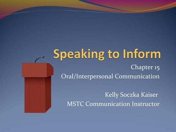 Talk show example and structure | PDF