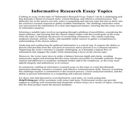 Informative Research Essay Topics.pdf