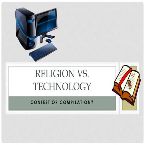Technology and religion. | PPTX