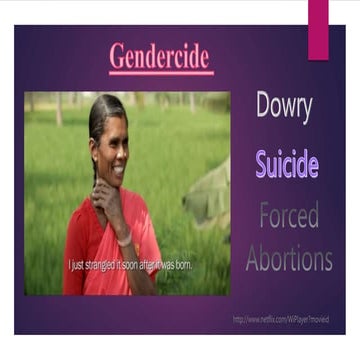 Gendercide | PPTX