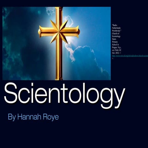 Informative speech presentation scientology | PPT | Christianity ...