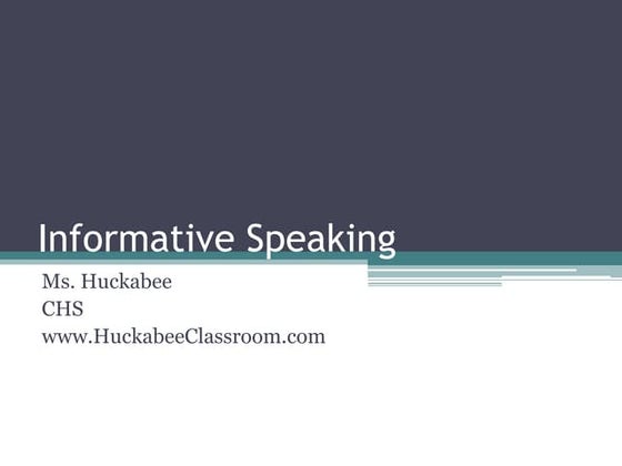 Effective Presentations- Osborne | PPT