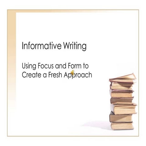 Informative Writing 1193429825396241 5 | PPT