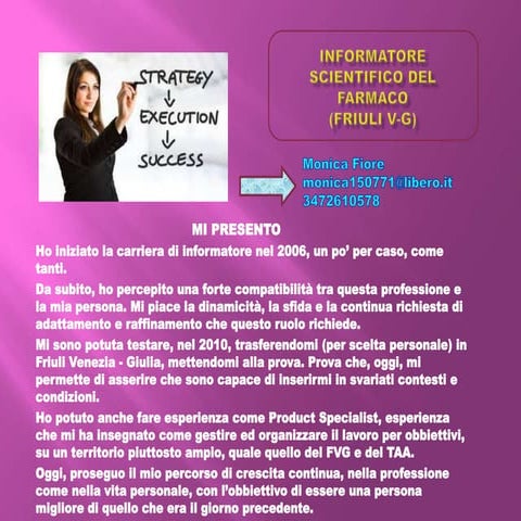 Informatore scientifico del farmaco | PPTX