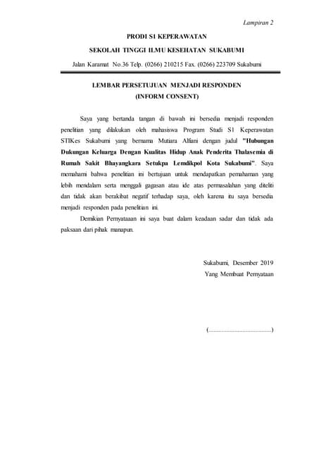 Inform consent | PDF