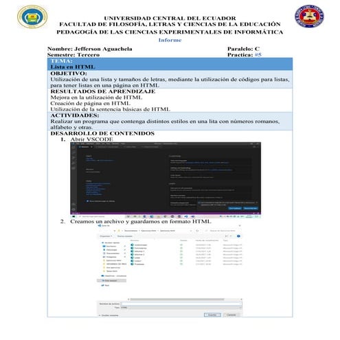 Informe 1 3 paginas web | PDF