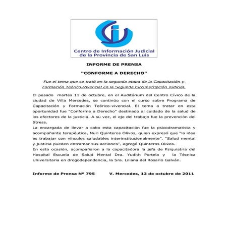 Informe 795 | DOC