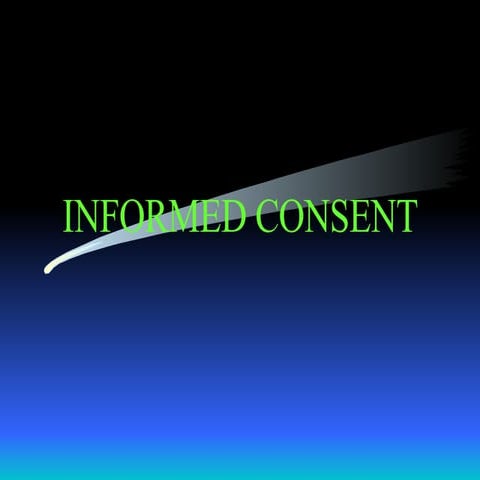 Informed Consent | PPT