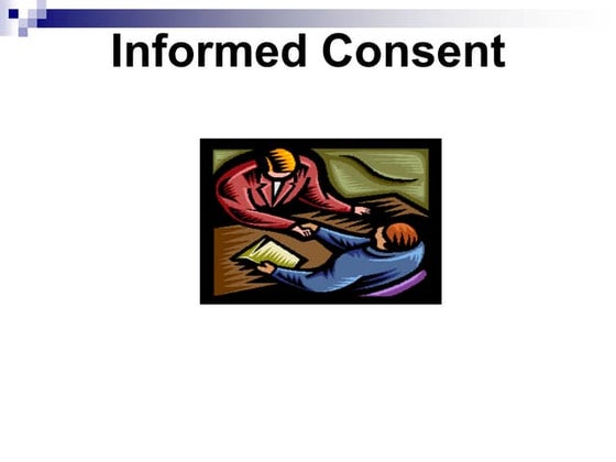 Informed consent form | PPT