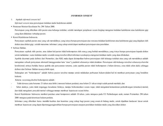 4 informed consent versi 2 | PPT