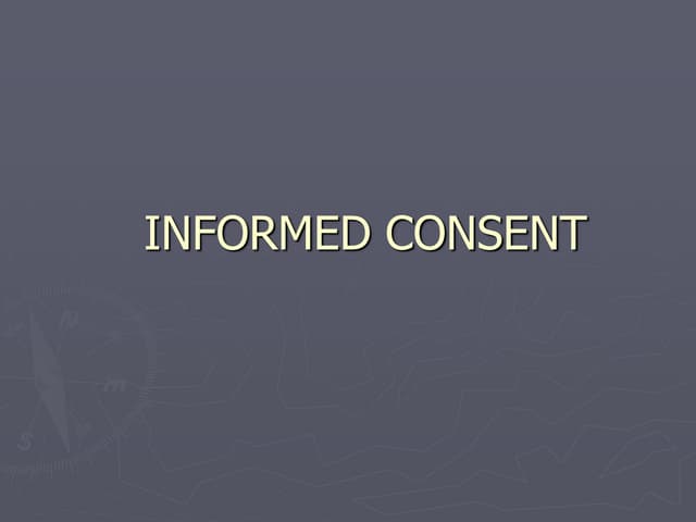 Informed Choice dan Informed Consent | PDF