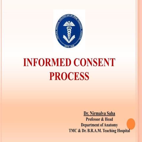 INFORMED CONSENT PROCESS IN MEDICAL RESEARCH | PDF