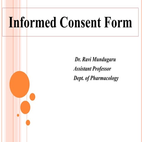 Informed consent | PPTX