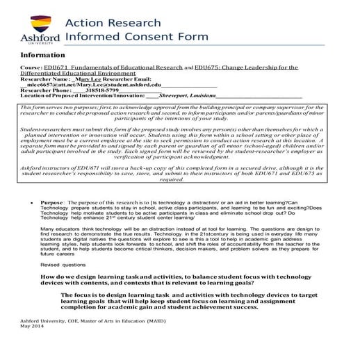 Informed consent form | DOCX