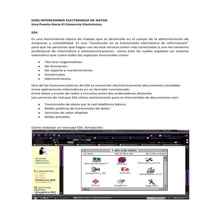 Informe EDI | DOCX