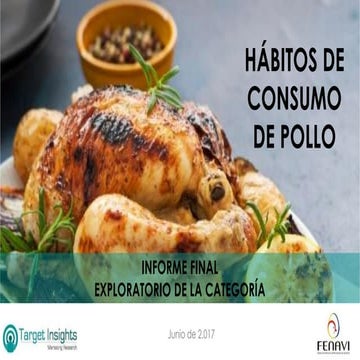 Habitos en consumo de pollo , informacion por categorias | PDF