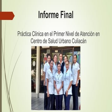 Informe Final Practica Comunitaria_Denisse Landeros | PPSX