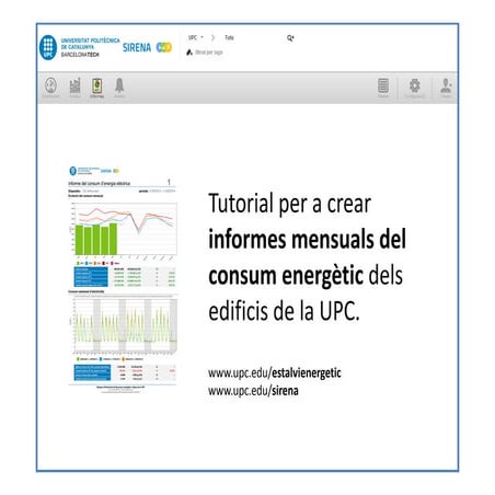 Tutorial informe mensual SIRENA | PDF
