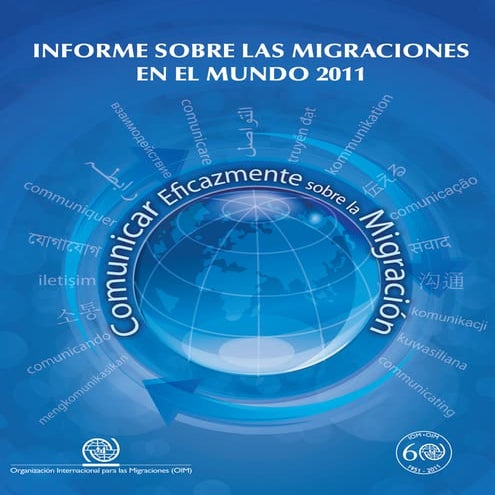 Informe sobre las migraciones en el mundo 2011 oim | PDF