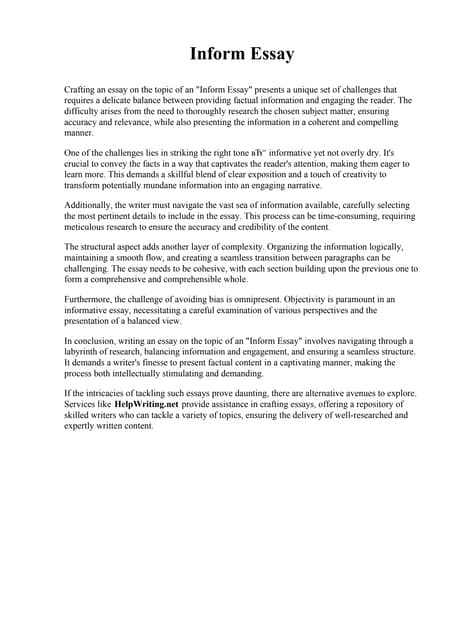 Sample Informative Essay Examples.pdf